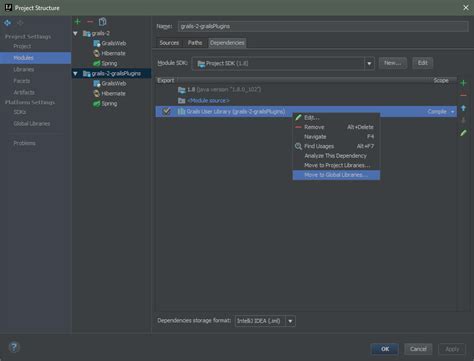 unable to import grails project ides support intellij platform jetbrains