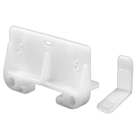 18 In X 1 516 In White Drawer Guide Kit Pack Of 2 Prime Line Parts