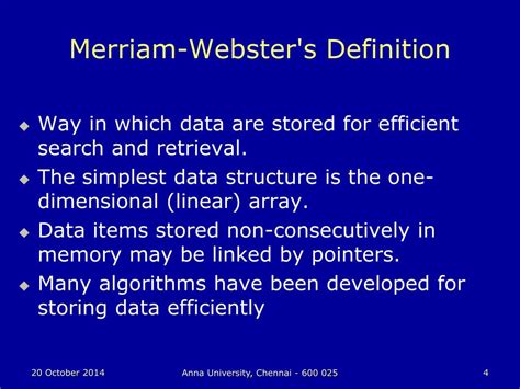 Ppt Ee 2204 Data Structures And Algorithms Powerpoint Presentation