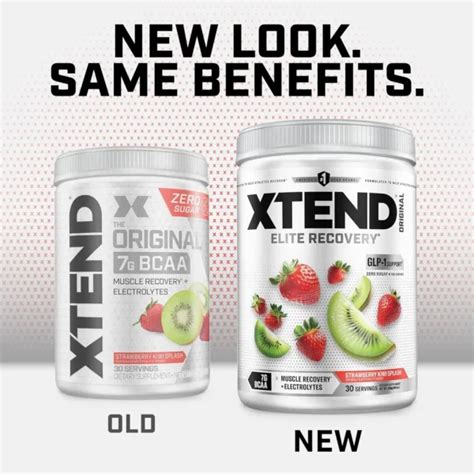 Xtend Bcaa Strawberry Kiwi Muscle Recovery