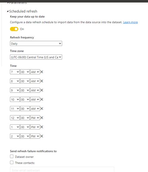 solved setting the refresh time for more than 8 slot is n