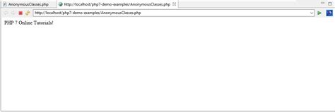 Learn Working With Anonymous Classes In Php 7