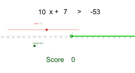 Graphing Inequalities Practice Geogebra