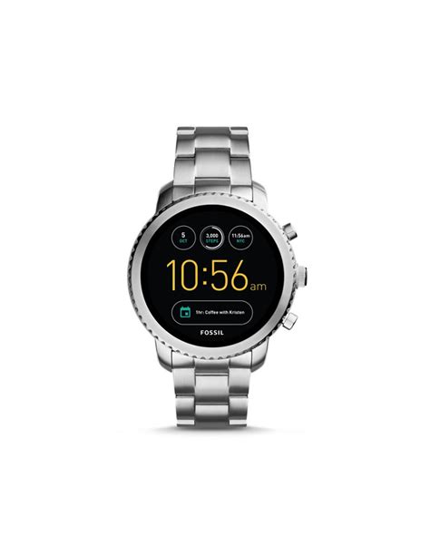 Fossil Smartwatch Q Explorist Steel FTW4000