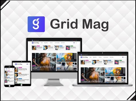 Grid Mag Responsive And Magazine Blogger Template