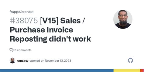 V15 Sales Purchase Invoice Reposting Didn T Work Issue 38075