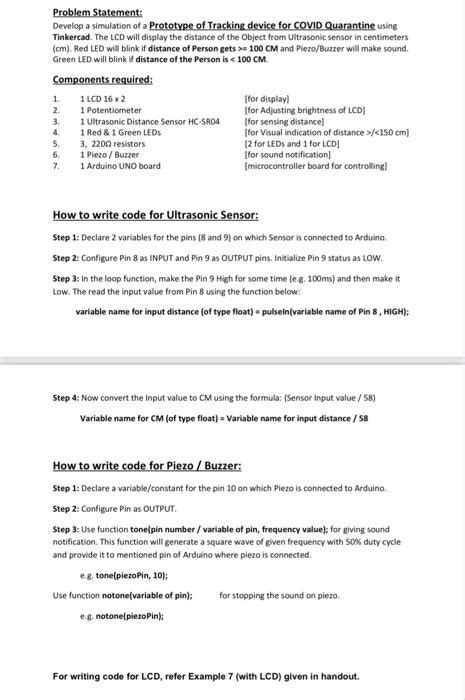 Solved Problem Statement Develop A Simulation Of A