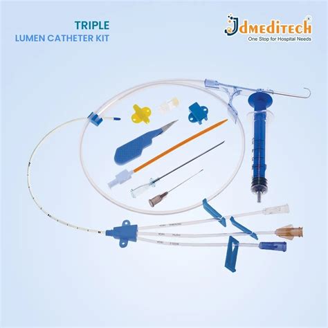 Triple Lumen Central Catheter Kit At ₹ 200 Piece Kathwada Ahmedabad