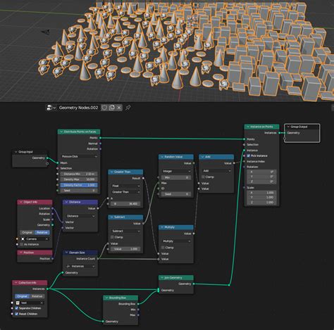 How To Turn Instance Into Proxy Based On Camera Distance 2 By