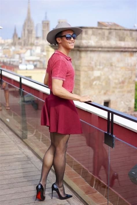 Boy Wearing Dress And Heels At Suzanne Tucker Blog