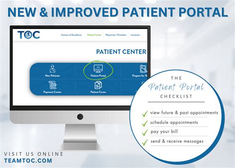 Introducing Our New And Improved Patient Portal Toc