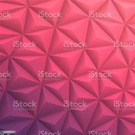 추상 기하학적 질감 낮은 폴리 배경 다각형 모자이크 핑크 그라데이션 삼각형에 대한 스톡 벡터 아트 및 기타 이미지 삼각형 추상적인 배경 0명 Istock