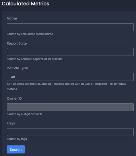 How To Export All Adobe Analytics Calculated Metrics Analyst Admin
