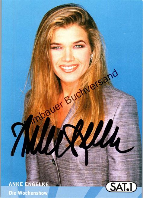 Original Autogramm Anke Engelke Autogramm Autograph Signiert Signed Signee By Engelke Anke