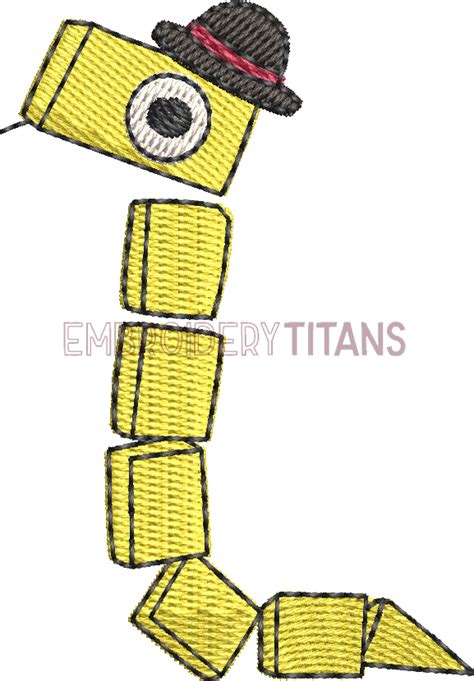 Sssnake Unikitty Free Machine Embroidery Design Download In Pes Jef