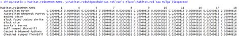 Chi Squared R Chisqtest Test On Data Frame Stack Overflow
