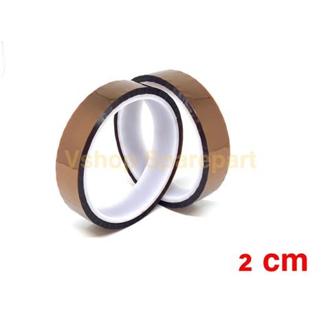 Jual Isolasi Isolatip Tape Anti Panas Tahan Panas Anti High Temperature Tape Cm Shopee Indonesia