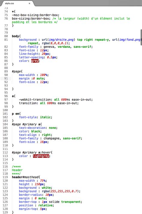 exemple de code html5