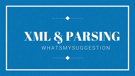 What Is Xml How To Parse Xmlexplained In Detail Youtube