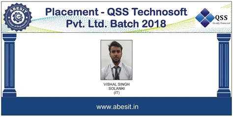 Selection In Qss Technosoft Abesit