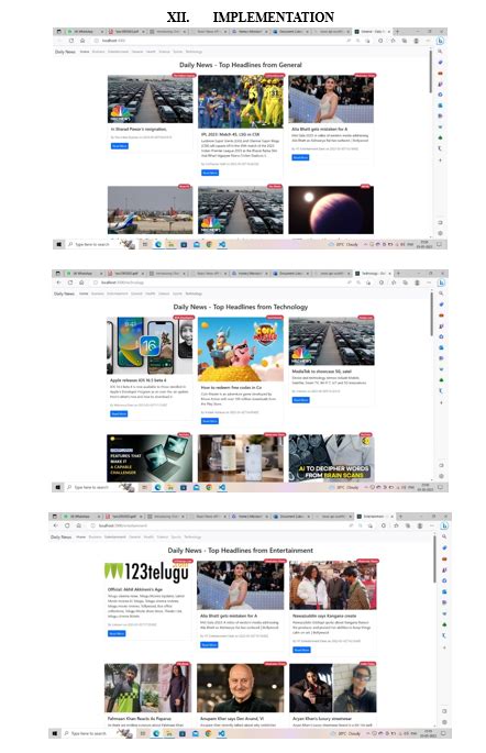 A Research Paper On React News Api