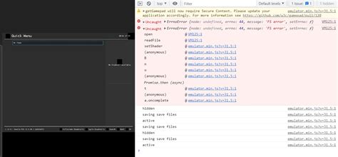 playstation system content failing to load · issue 473 · emulatorjs