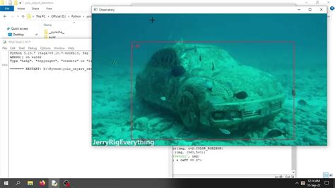 Artificial Intelligence Underwater Object Detection Youtube