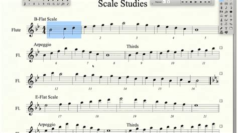Scales In Thirds Flute At Cody Schlater Blog