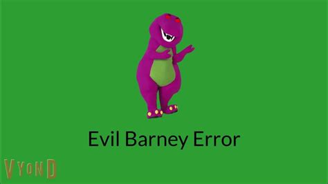 Barney Error Bloopers Youtube