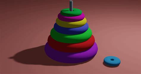 Файл виконаної роботи Blender 3d Моделювання іграшкової піраміди Інформатика