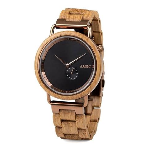 Aarni Kellot Puiset Rannekellot Kaiverruksella Nopeasti