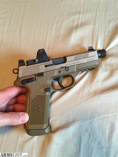 Armslist For Sale Trade Fde Fnx45 Tactical With Trijicon Rmr