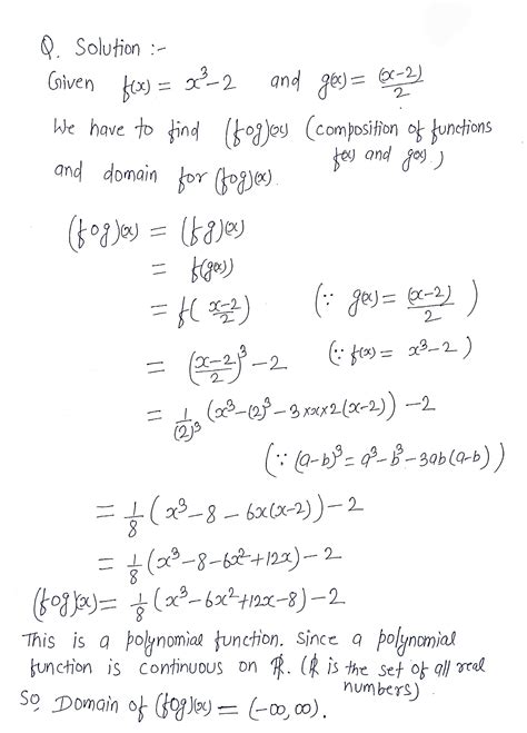 [solved] f x xi 2 and g x x 2 2 step 1 of 2 find the