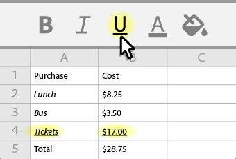 Typing Lessons Formatting Cells Typing Com