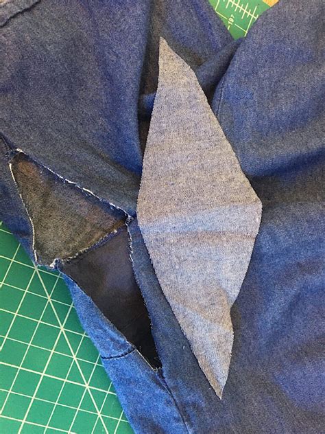 How To Add A Diamond Underarm Gusset Shirt Or Dress