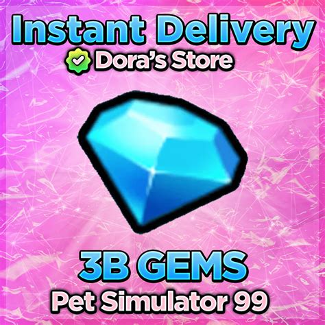 PS99 Gems Pet Simulator 99 Game Items Gameflip
