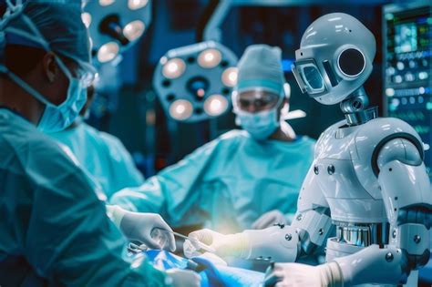 premium photo ai robots enhance surgical precision