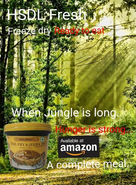 We Are Freeze Dry Ready To Eat Hsdl Innovative Pvt Ltd