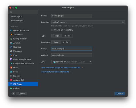 Intellij 플러그인 만들기 Be Ok