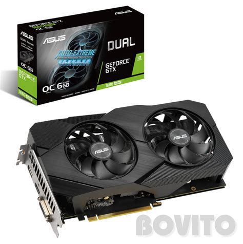 Asus Dual GeForce© GTX 1660 SUPER™ OC Edition 6GB GDDR6 EVO VGA ...