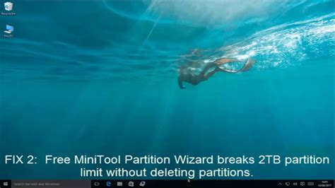 2 Ways To Break 2tb Partition Limit Youtube