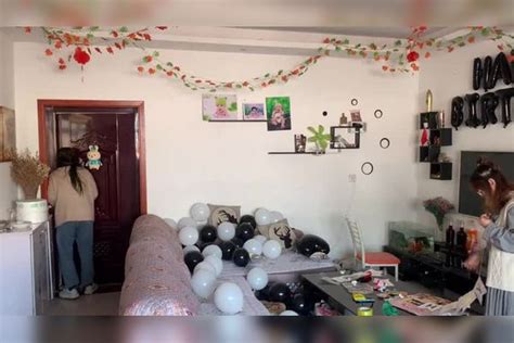 老公不在家，我和闺蜜给他准备生日惊喜，不料中途有人突然敲门！ 生日 老公