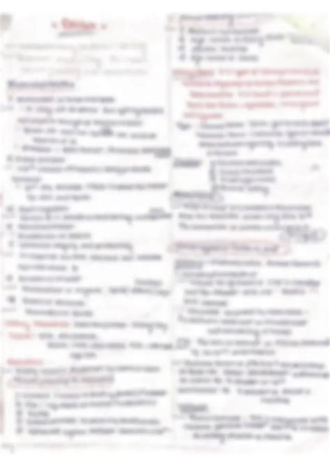 Biochemistry 1st Bds Cheat Sheet Cheat Sheet Biochemistry Docsity