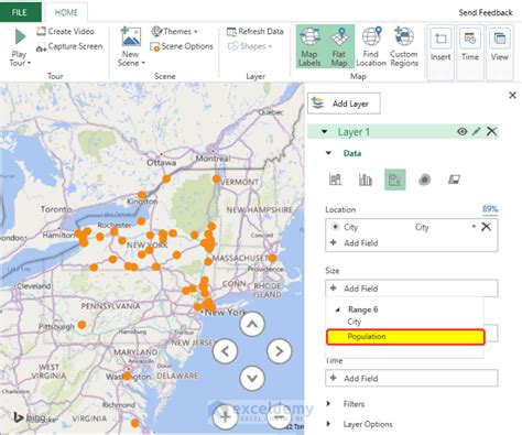 How To Show A Map In Excel At Kristy Breeden Blog
