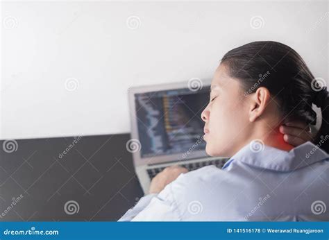Programming Concept Young Woman Programmer Working At Office Woman Hands Coding And