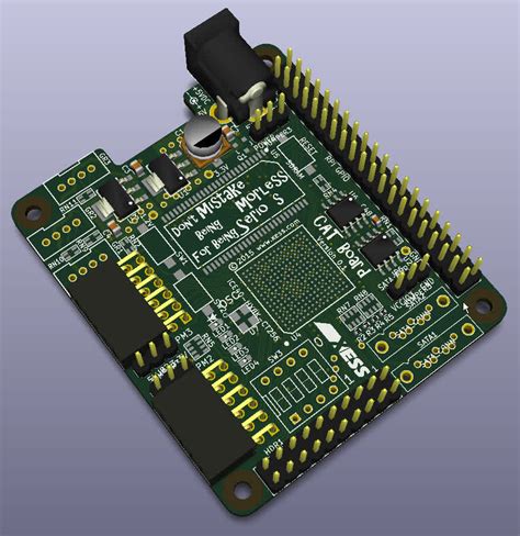 GitHub Devbisme CAT Board The CAT Board Is A Raspberry Pi HAT With A Lattice ICE HX FPGA