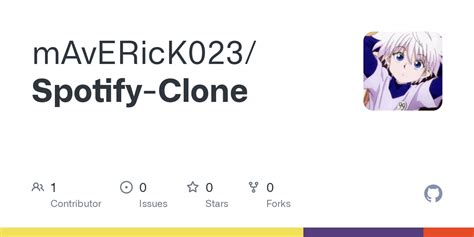 Github Maverick023spotify Clone