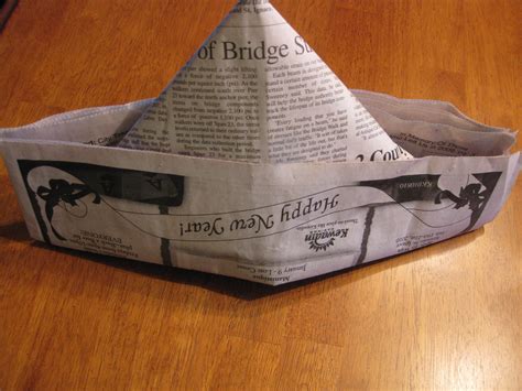I Wear My Newspaper Hat Flickr Photo Sharing