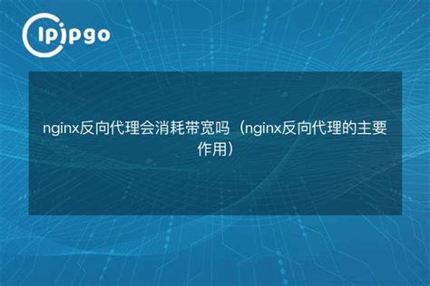 Nginx反向代理会消耗带宽吗(nginx反向代理的主要作用) Ipipgo Nginx反向代理会消耗带宽吗(nginx反向代理的主要作用) Ipipgo