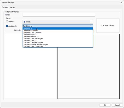 create custom section